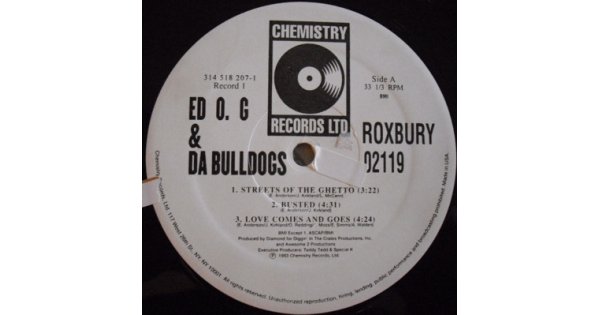 Ed O.G & Da Bulldogs - Roxbury 02119, 2xLP