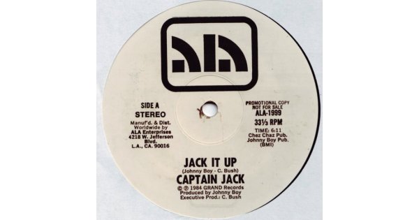 Captain Jack - Jack It Up, 12", Promo