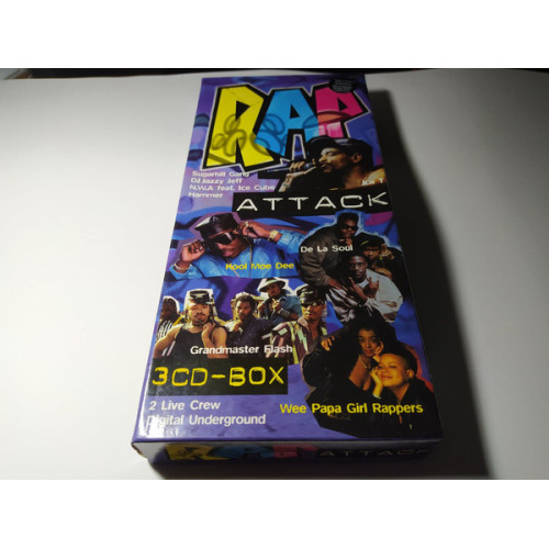 Various - Rap Attack, 3xCD + Boxset