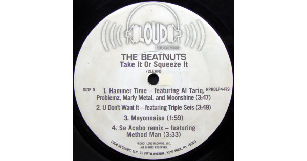 The Beatnuts - Take It Or Squeeze It (Clean), 2xLP, Promo
